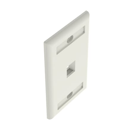 Panduit 1-Port, Single Gang, Flush Mount Face NK1FIWY | Zoro