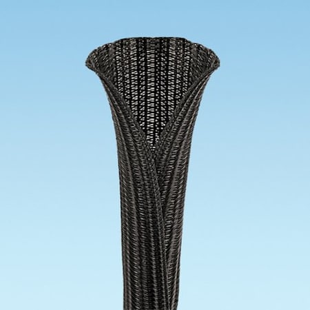 Panduit Braided Cable Sleeve, 1 in Inside Dia., 1 in Max Bundle Dia ...