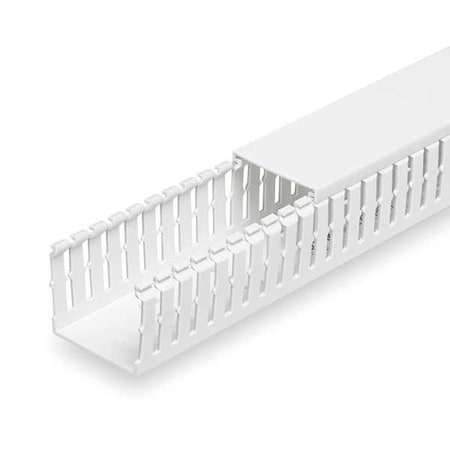 Panduit Base Wiring Duct, Type F, Narrow, White, 2" x 5" x 1' (6-Pack ...