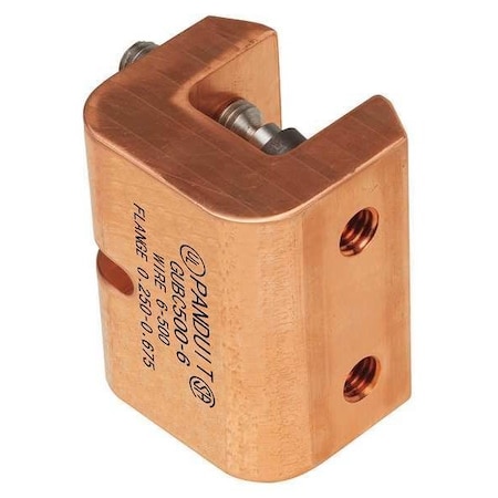 Panduit Grounding Beam Clamp, Beam Grounding Clamp Type, Copper GUBC500 ...
