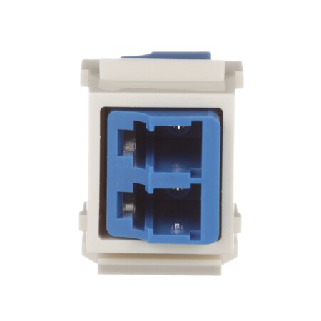 Panduit Lc Duplex Adapter Module, Iw, Ceramic (10 Pack), 10PK NKDLCMZIW ...
