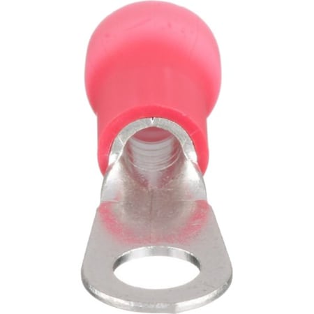 Panduit 8 AWG Vinyl Ring Terminal 1/4" Stud PK200, Max. Voltage: 600V ...