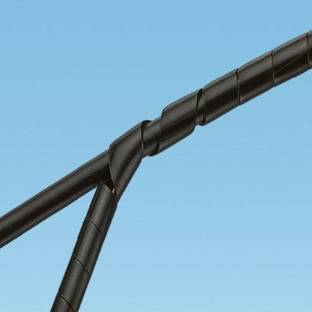 Panduit Spiral Wrap, 100 ft, Polypropylene, Black T100P-C0 | Zoro