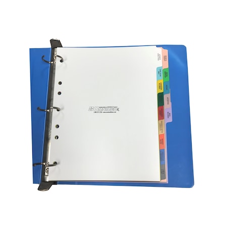 Omnimed Med Chart Divider Set, 14Tab, Preprinted Chart Dividers, Side ...