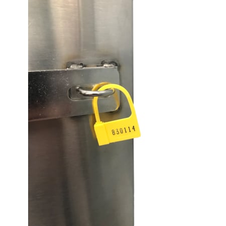 Omnimed Tamper Evident Safety Lockout Seals (Numbered), Yellow, PK100 ...