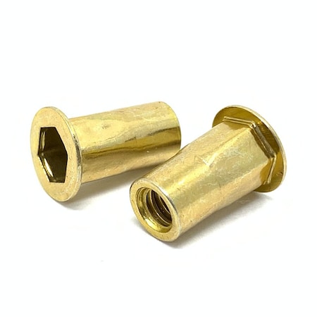 Boltsandnuts.Com #8-32 Thread Size, Steel, 50 PK 8CHRNSY-50 | Zoro