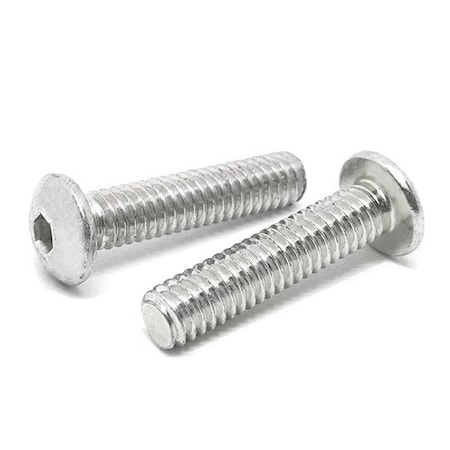 Boltsandnuts.Com 3/8"-16 Socket Head Cap Screw, Button, Plain 316 ...