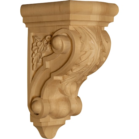 Osborne Wood Products 10 x 4 1/2 x 5 1/2 Milan Corbel with Acanthus ...