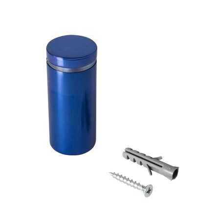 Outwater Round Standoffs, 2 in Bd L, Aluminum 1 in OD 3P1.56.00557 | Zoro