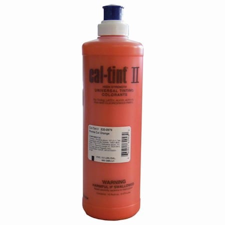 Cal-Tint Ii 16 Oz 830-0979 Permanent Orange Cal-Tint II Universal ...