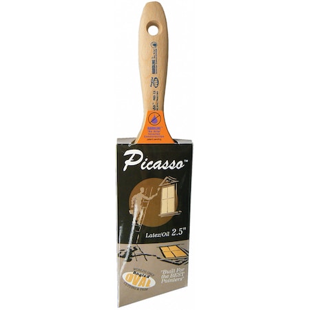 Proform 1-1/2" Angle Sash PBT Bristle, Paint Brush PIC1-1.5 | Zoro