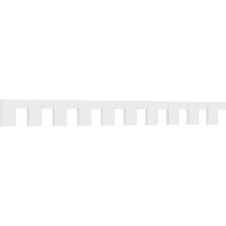 Ekena Millwork Fayetteville Architectural Grade PVC Dentil Block Trim ...