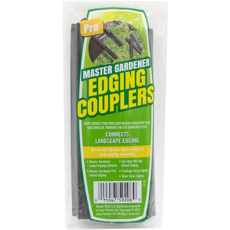 Yard King Pro Edging Couplers for Coiled or Strip Edging, 3PK YK59206 ...
