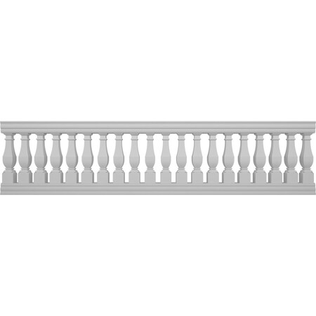 Ekena Millwork Fiberthane Arcadian Balustrade Railing Kit Style J (7 3/ ...