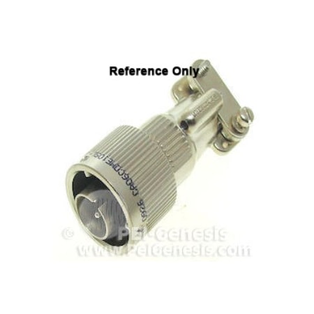 Itt Cannon Pin & Sleeve Plug, 22 A, 50V AC, 2 Pole, Silver, Spring ...