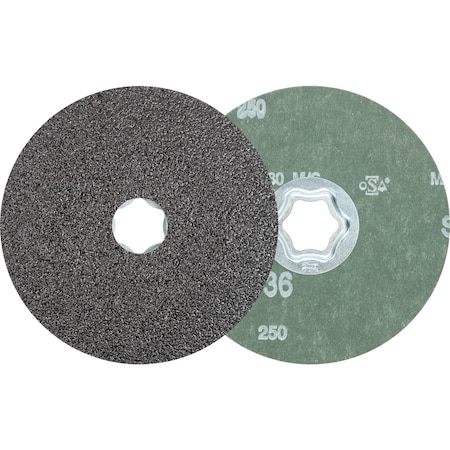 Pferd COMBICLICK Fiber Disc, 4-1/2" Dia. - Silicon Carbide C, 36 Grit ...