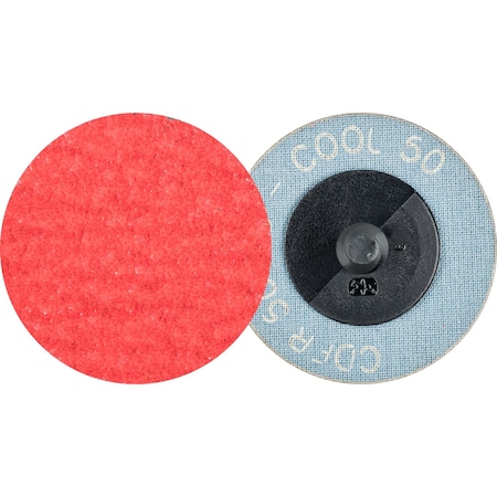 Pferd 2" COMBIDISC Abrasive Disc - Type CDR - Ceramic Fiber Disc, 50 ...