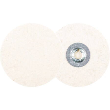 Pferd 3" COMBIDISC Felt Disc - CD Type - For Polishing 10PK 43216 | Zoro