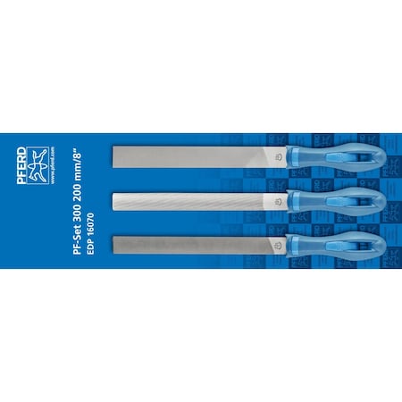 Pferd File Set, Home/Hobby, 3 pcs., 8 16070 | Zoro