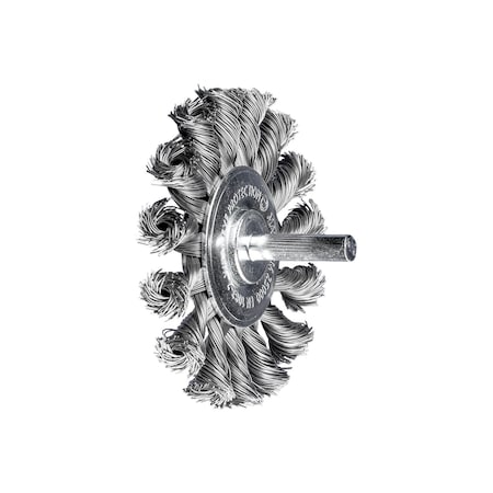 Pferd Mounted Knot Wheel, .014CS Wire, 3 764275 | Zoro