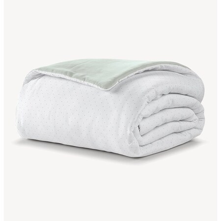 Ella Jayne Reversible Microfiber Polka Dot Comforter Set - Full / Queen ...