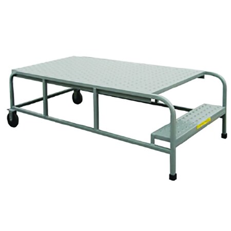 Pw Platforms Steel Mobile Work Platforms, 20"Hx30"Wx28"L 2SWP3028 | Zoro