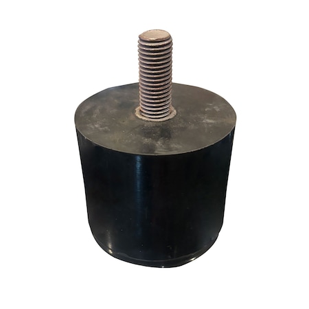 Starke Crane Bumper, Rubber, 3 1/8" Long, Black 600-50037 | Zoro