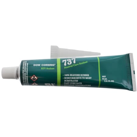 Alliance ADHESIVE DOW 737 CLR 3 OZ TUBE D511637P | Zoro