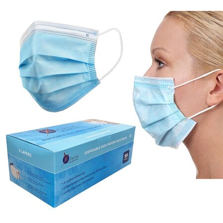 X Factor Scientific 3 Ply Medical Face Masks Type IIR/Level 2 ...