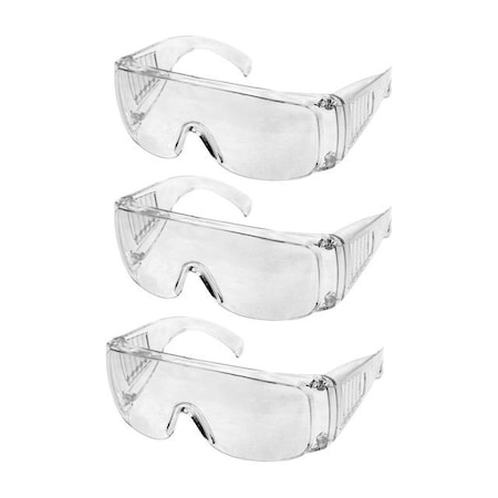 Sirius Protective Products OTG Safety Glasses, Over Eyeglasses, Anti ...