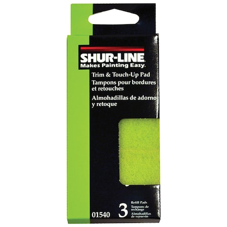 Shur-Line Trim And Touch Up Pad Refill, PK 3 2007095 | Zoro