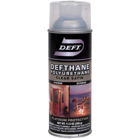 Deft 11.5 Oz Clear Defthane Interior/Exterior Polyurethane Satin ...