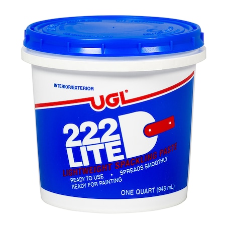 Ugl 1 Qt 222 Lite Interior/Exterior Lightweight Spackling Paste 31812 ...