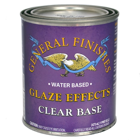 General Finishes 1 Pt Clear Glaze Effects Water-Based Translucent Color ...