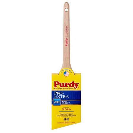 Purdy 3" Angle Sash Paint Brush, Tynex/Chinex/Polyester Bristle ...