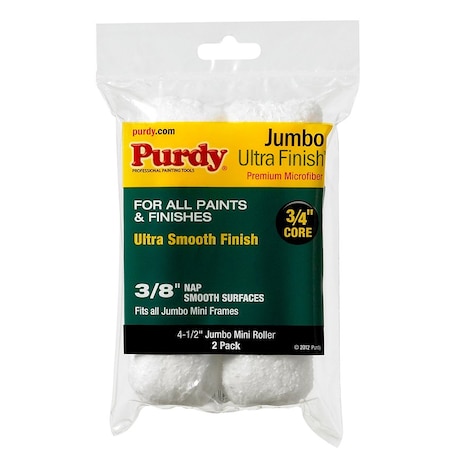 Purdy 4-1/2 in. Rlr Cvr Ultra Fn Jumbo 2Pk 3/8 in. 140624052 | Zoro