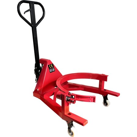 Pake Handling Tools Portable Hydraulic Drum Lifting Truck 800 Lb ...