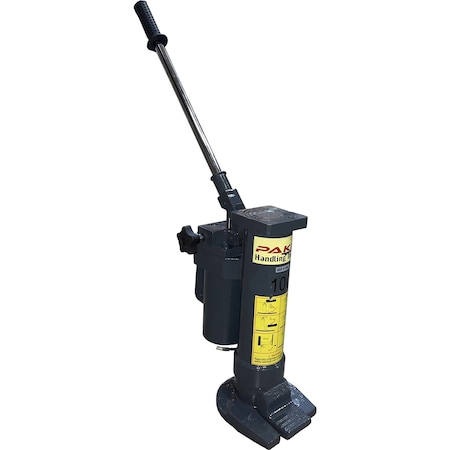 Pake Handling Tools Hydraulic Rotating Toe Jack, 22,000 lb. Cap10T, 360 ...