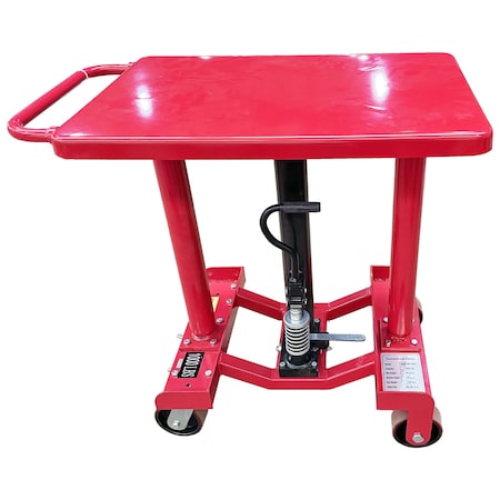 Pake Handling Tools Post Lift Table, 1000 Lb. Cap., 30x20 Platform, 34 ...