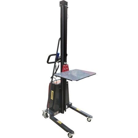 Pake Handling Tools Powered Lift Truck, 550 lb. Cap, 71" Lift Height ...