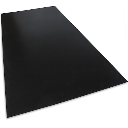 Projectpvc 12 in. x 12 in. x 0.118 in. Foam PVC Black Sheet 156238 | Zoro