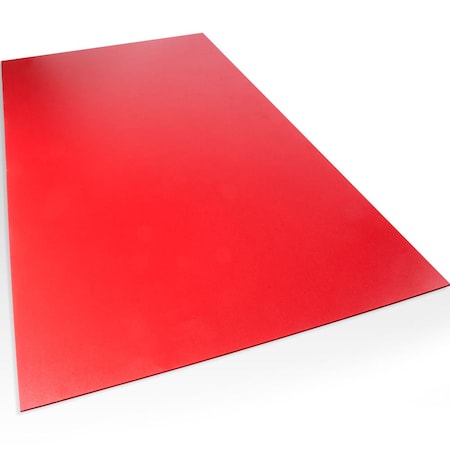 Projectpvc 24 in. x 24 in. x 0.118 in. Foam PVC Red Sheet 156244 | Zoro