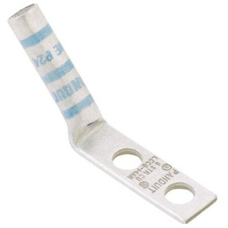 Panduit Copper Compression Lug, 2 Hole, 4/0 AWG Flex, 1/2 (12., LCCX4/0 ...