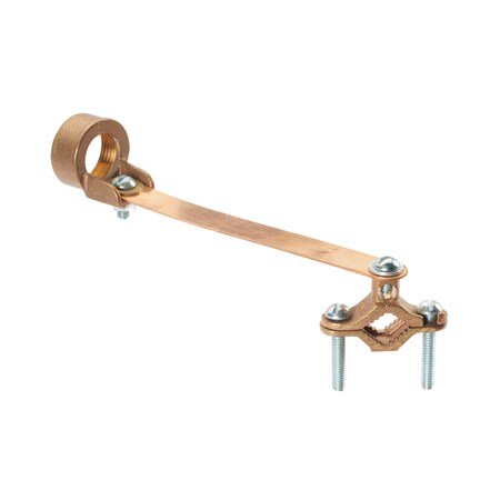 Panduit Bronze Ground Pipe Clamp with Small Hub to Ground EMT &, GPCS4 ...