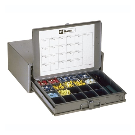 Panduit Vinyl Terminal Kit in Steel Box K-1102Y | Zoro