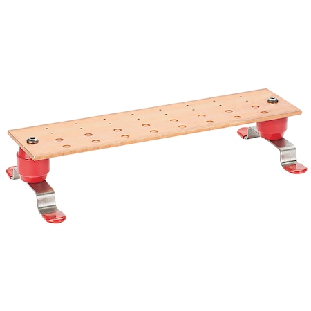 Panduit Grounding Busbar 1/4" x 4" x 16", GB4A0808I GB4A0808I | Zoro