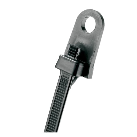 Panduit Cable Tie, 7-1/2 in L, 1-3/4 in Max Bundle Dia., Black, Nylon 6 ...