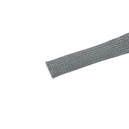 Panduit Braided Cable Sleeve, 3/4 in Inside Dia., 1-1/4 in Max Bundle ...