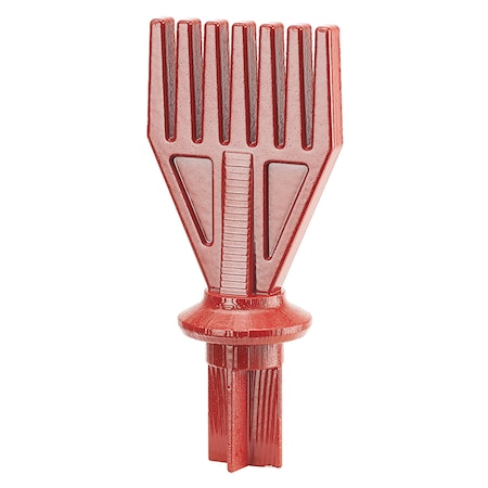 Panduit Cable Clamp, ABS, Red, 25 PK QB-WEH1822-Q | Zoro