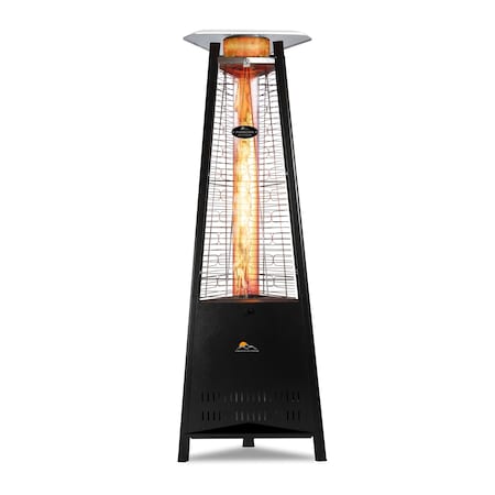 Paragon Outdoor Outdoor Boost Flame Tower Heater, 72.5 in, 42,000 BTU ...